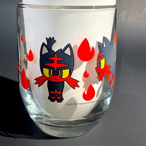 Pokemon | Dining | Very Rare Pokemon Glass Nintendo Special Edition ...